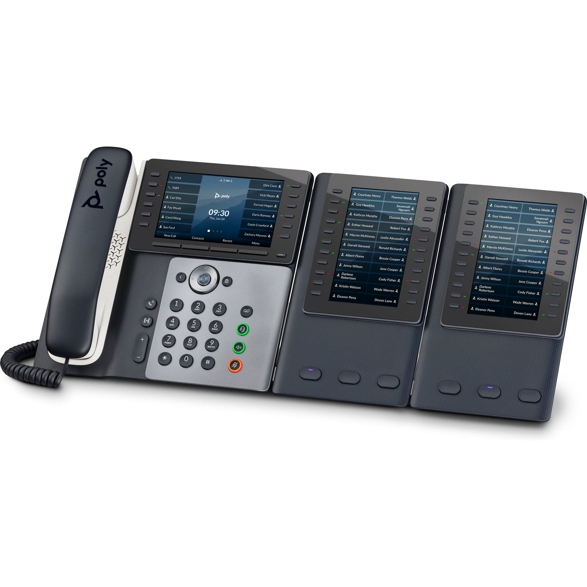 Poly Edge E500 IP Phone and PoE- Enabled